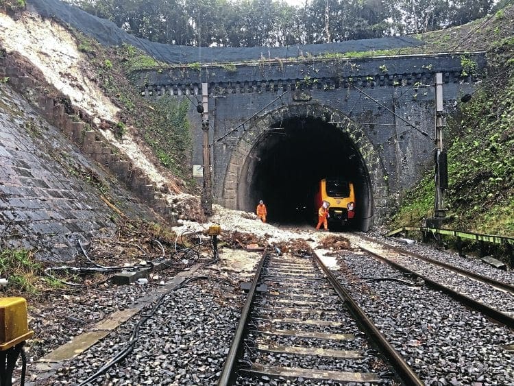 Two injured after landslide derailment near Watford | The Railway Magazine