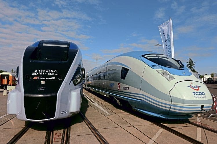 Spectacular new trains and technology at Innotrans show | The Railway ...