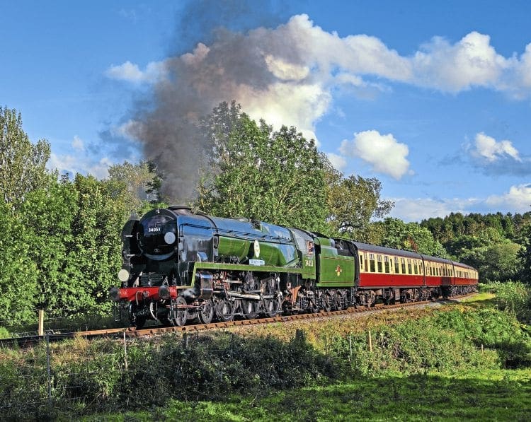‘End of Southern Steam 50’: Five Light Pacifics for Swanage Railway’s ...