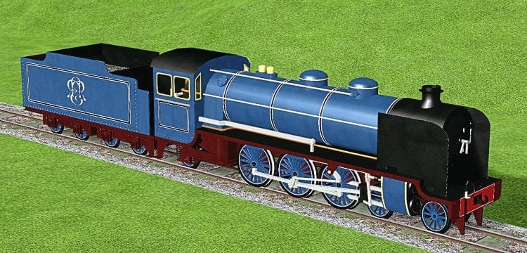 Train from Spain will be Whillan Beck in Caledonian blue – fundraising ...