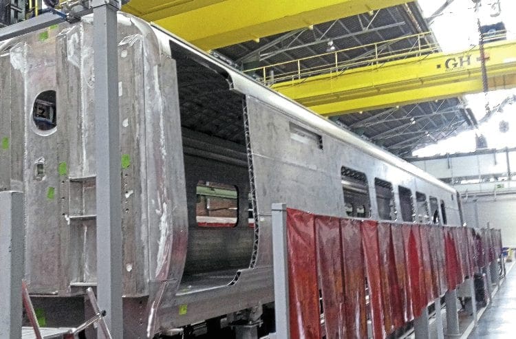 First Mk5a bodyshell for TPE completed at Spanish plant | The Railway ...
