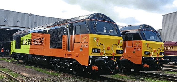 Bright outlook for Colas Class 67s released by Toton | The Railway Magazine