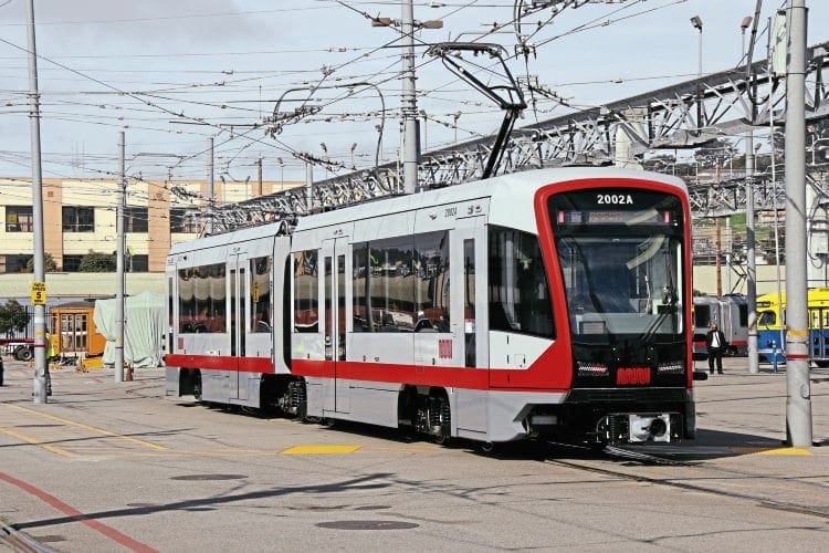 S200 light rail trains arrive in San Francisco for testing | The ...