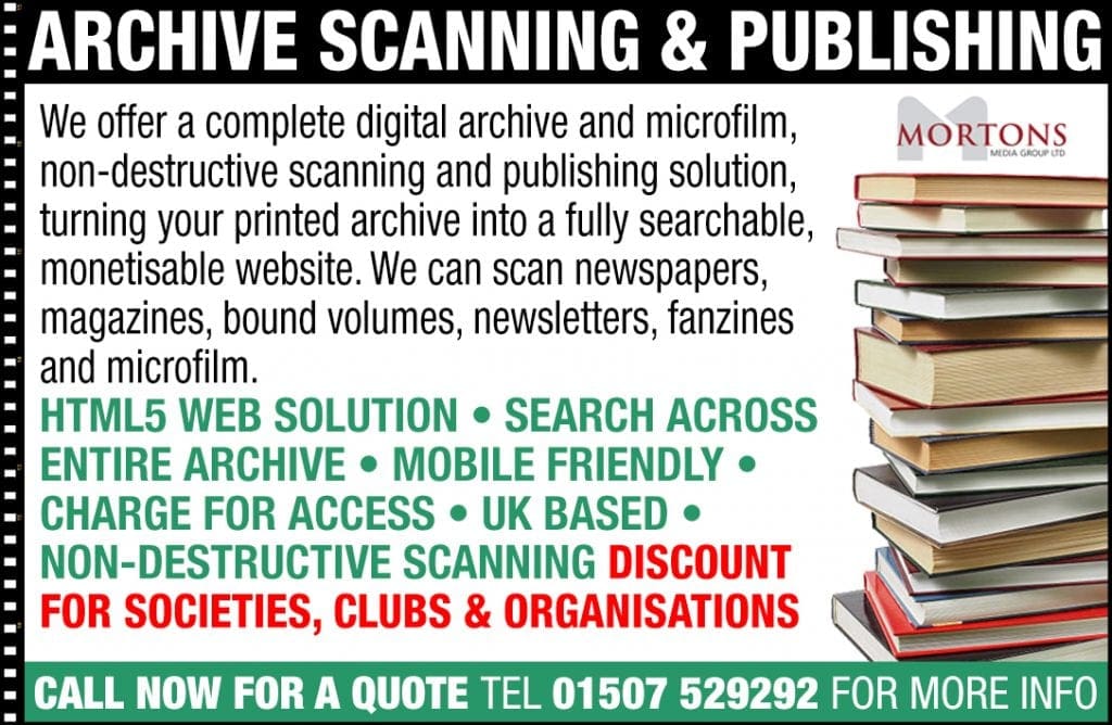 Scanning services | The Railway Magazine