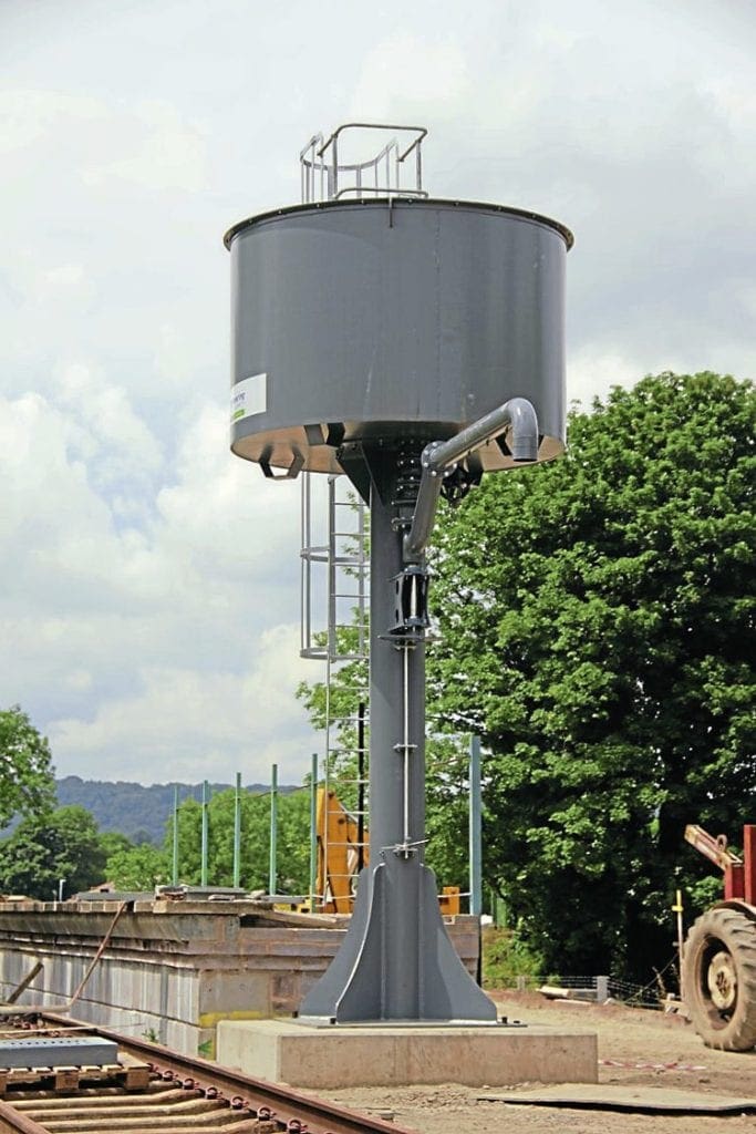 Water tank installed at Corwen | The Railway Magazine
