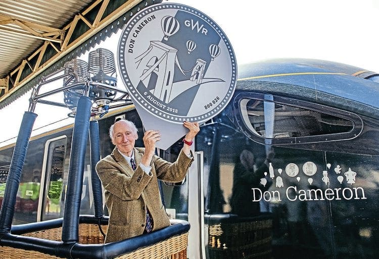 Ballooning pioneer Cameron honoured | The Railway Magazine