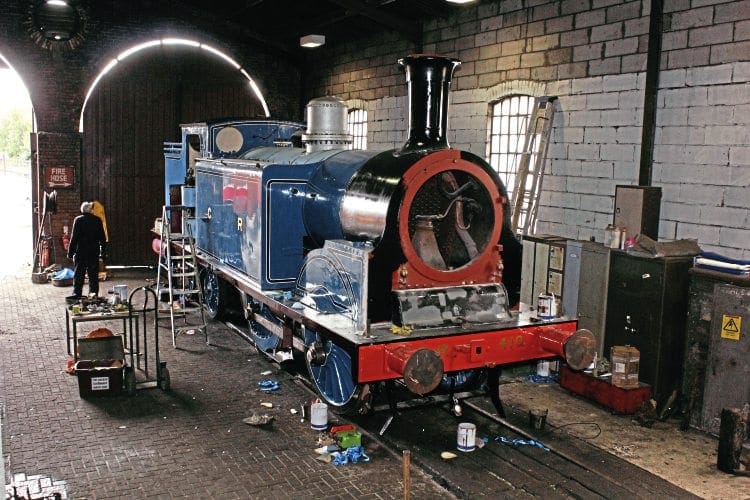 Finishing touches for Bo’ness Caledonian tank overhaul | The Railway ...