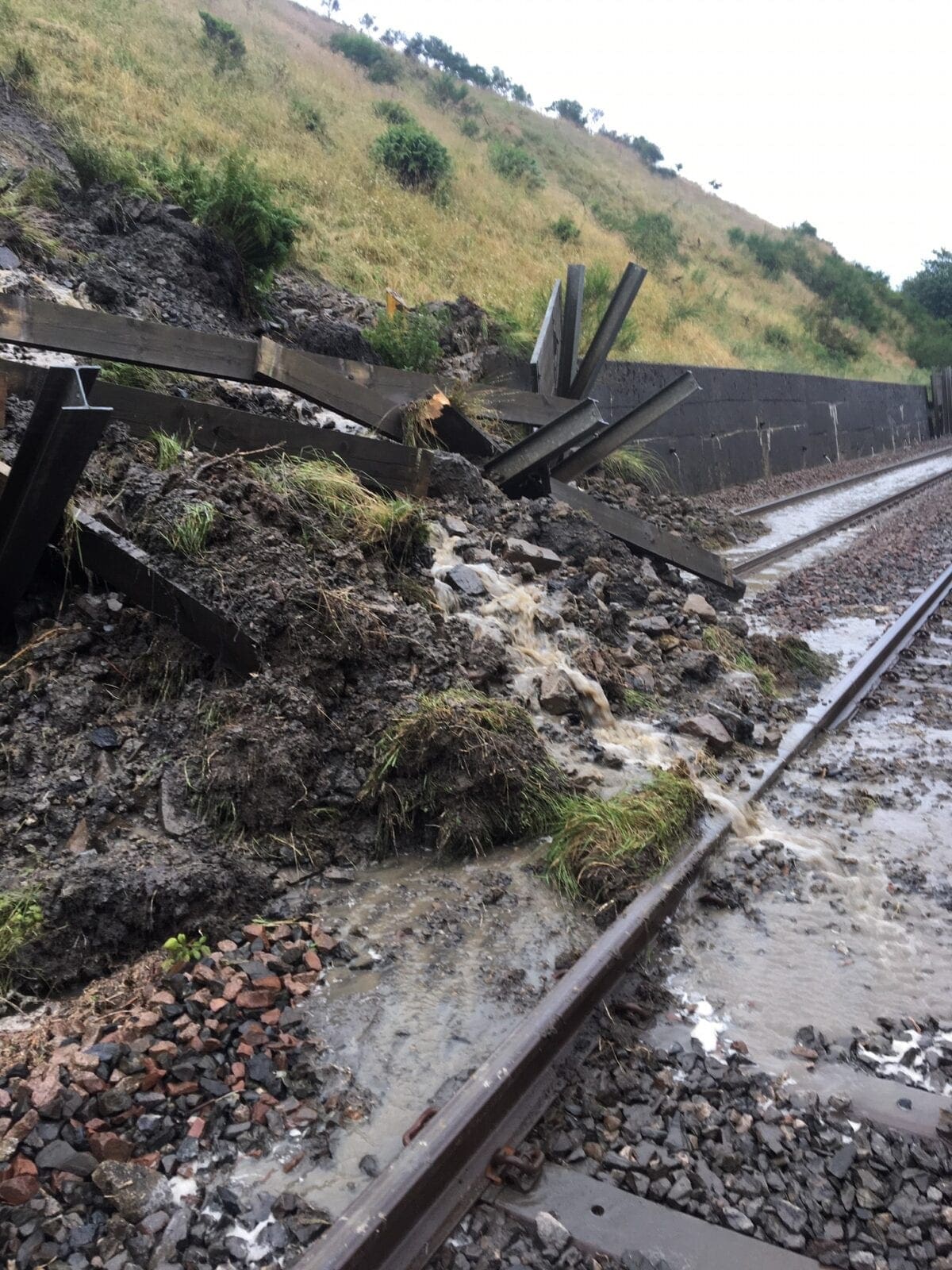 Landslips and flooding affecting Settle to Carlisle route | The Railway ...