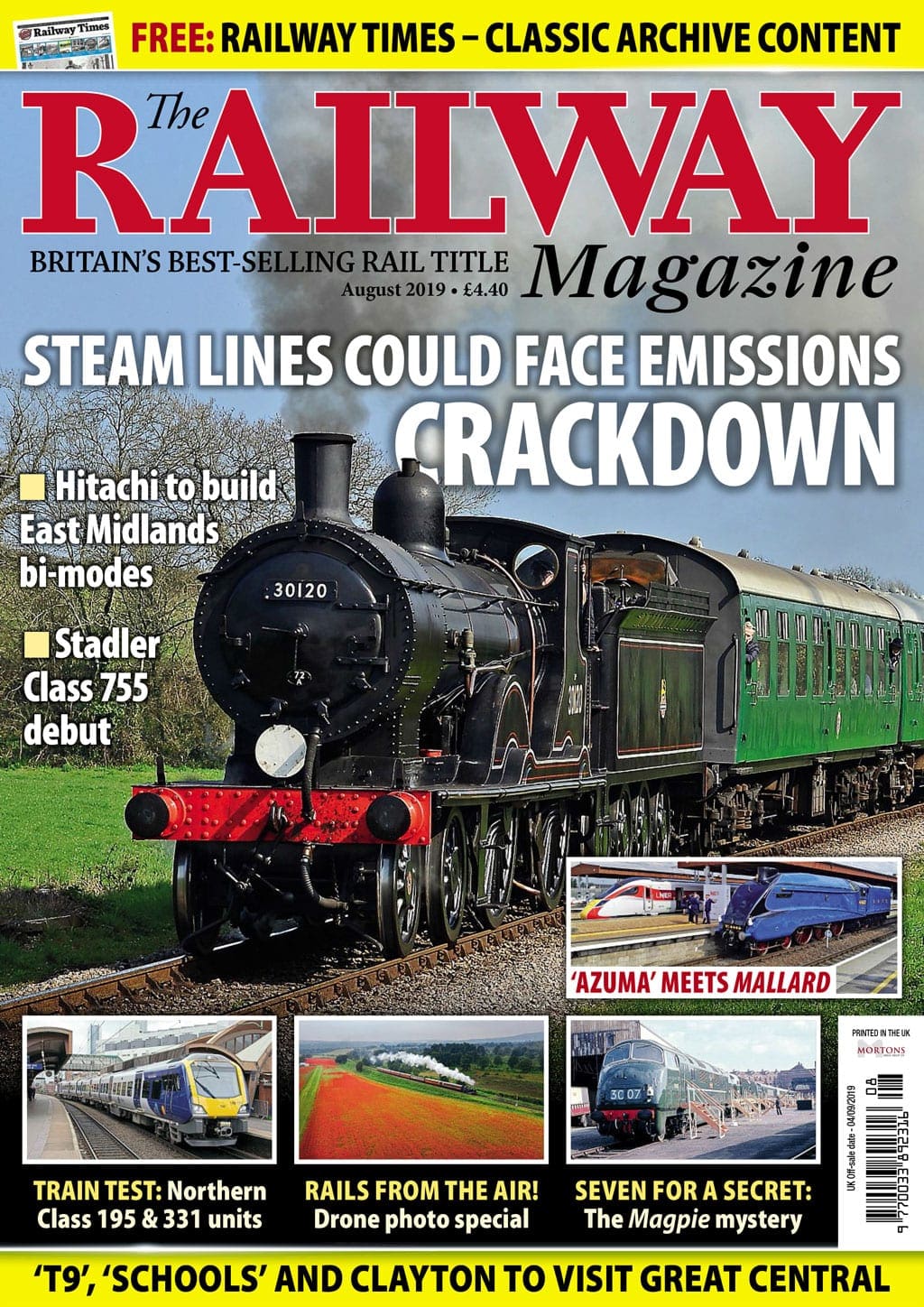 August issue on sale now! | The Railway Magazine