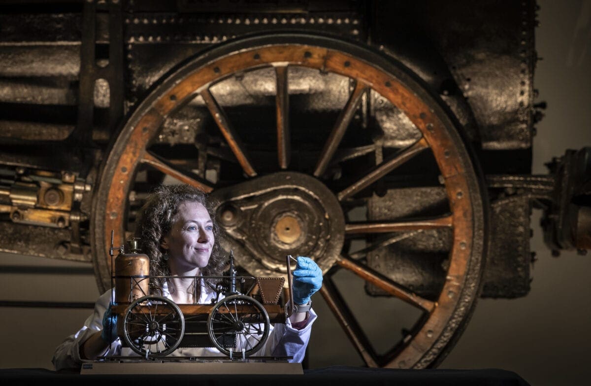 Stephenson's Rocket unveiled at National Railway Museum for 10-year ...
