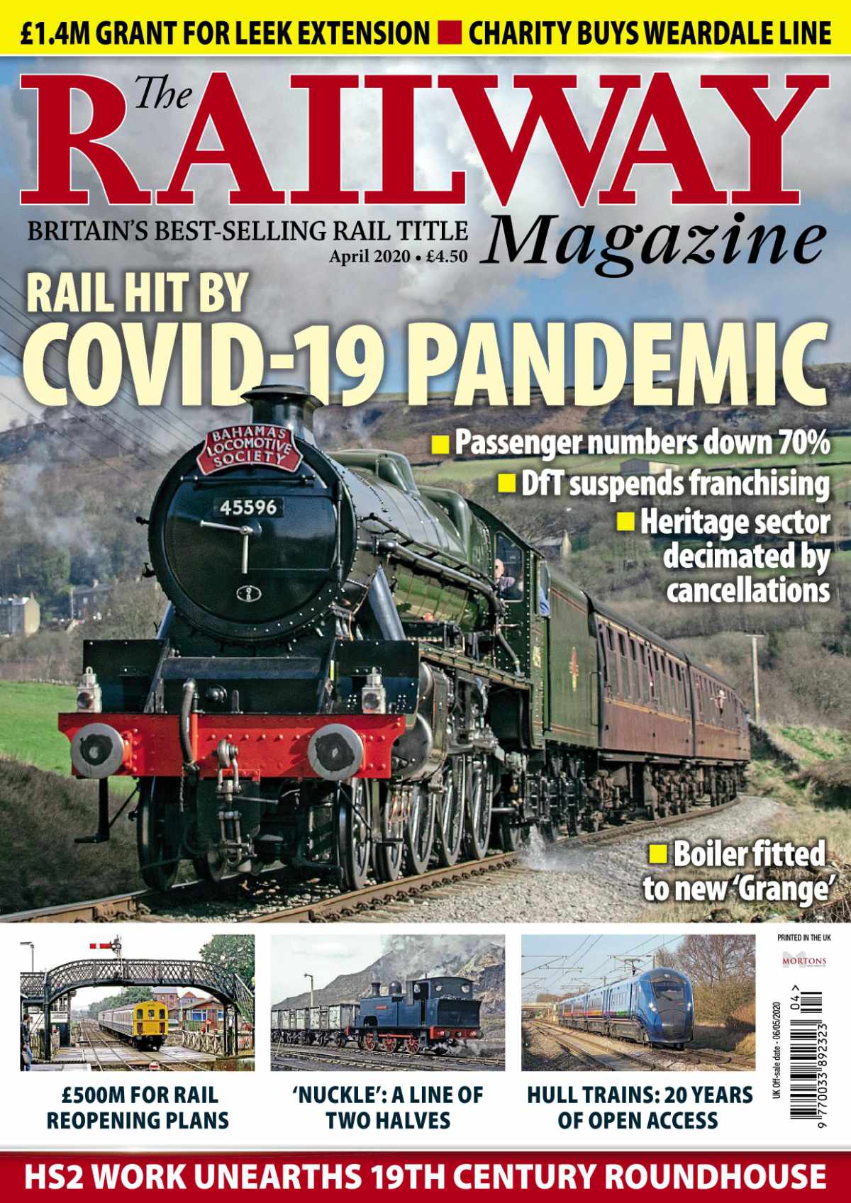 What's inside the April issue of The Railway Magazine?