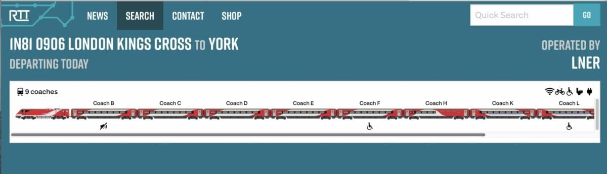 LNER joins 'know your train' on Real time trains website | The Railway ...