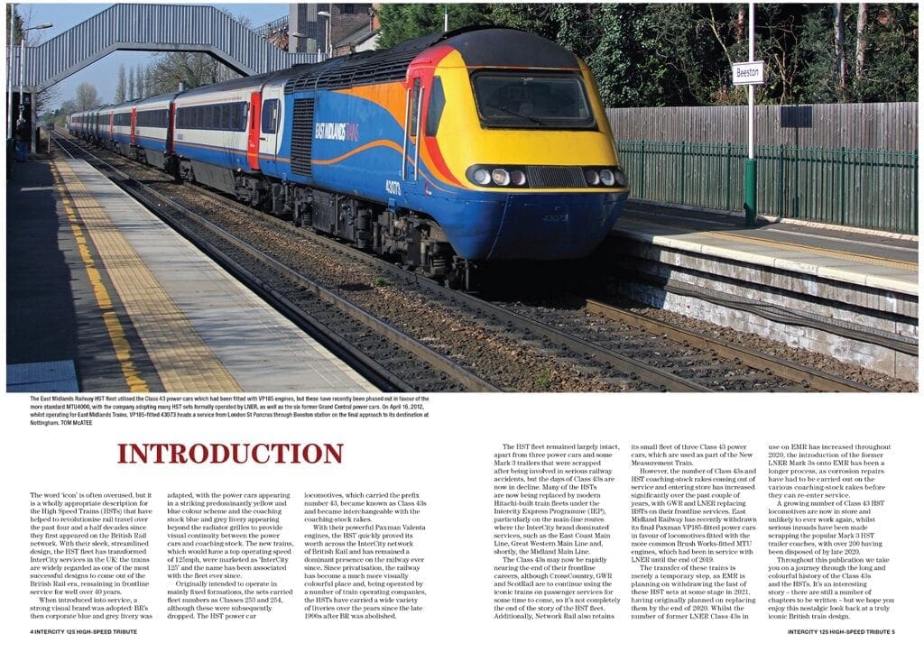 Book of the Week: InterCity 125: A High Speed Tribute – RailSistem