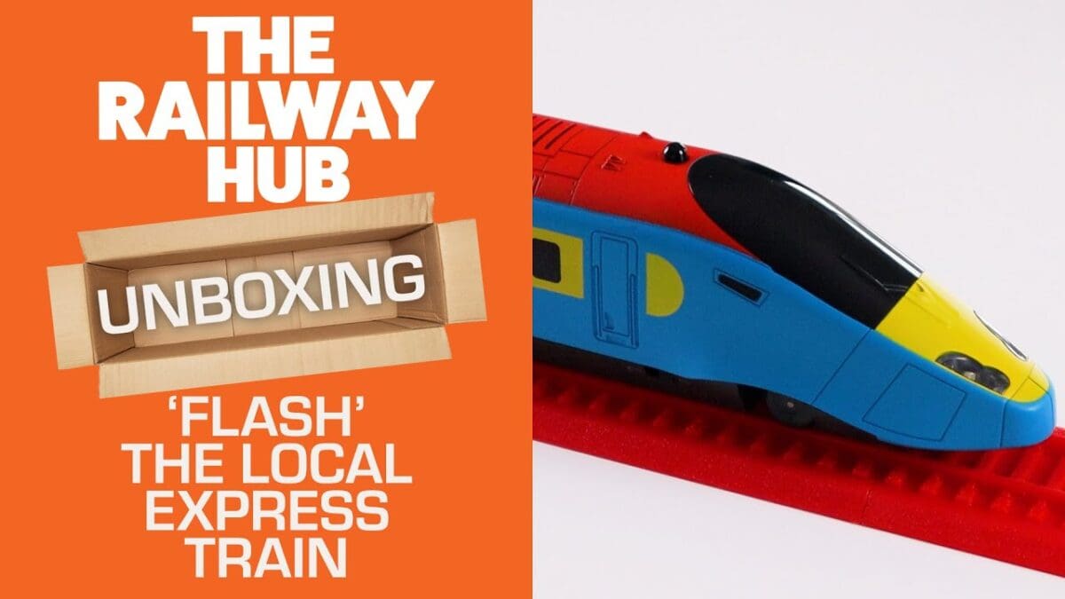 Unboxing 'Flash' the Local Express Train from Hornby | The Railway Magazine