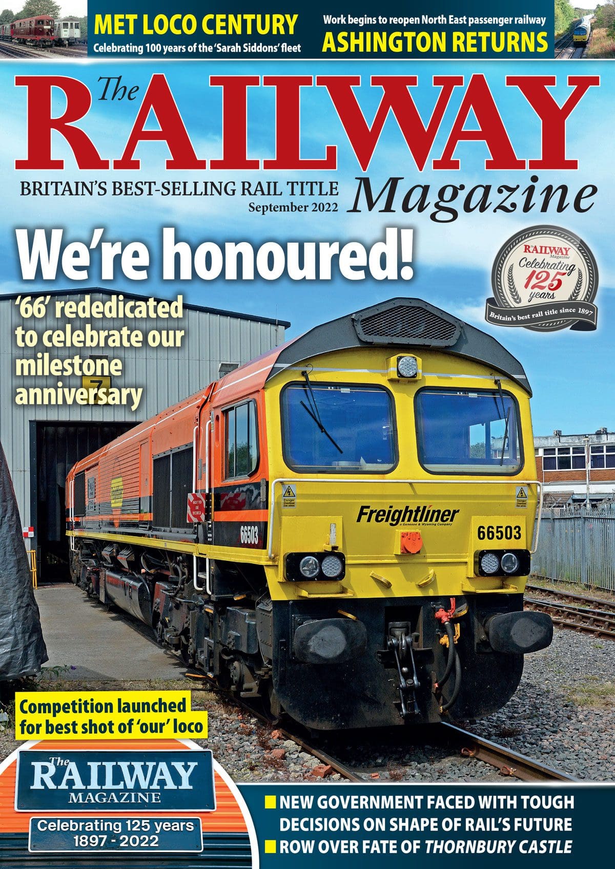 September issue on sale now! | The Railway Magazine