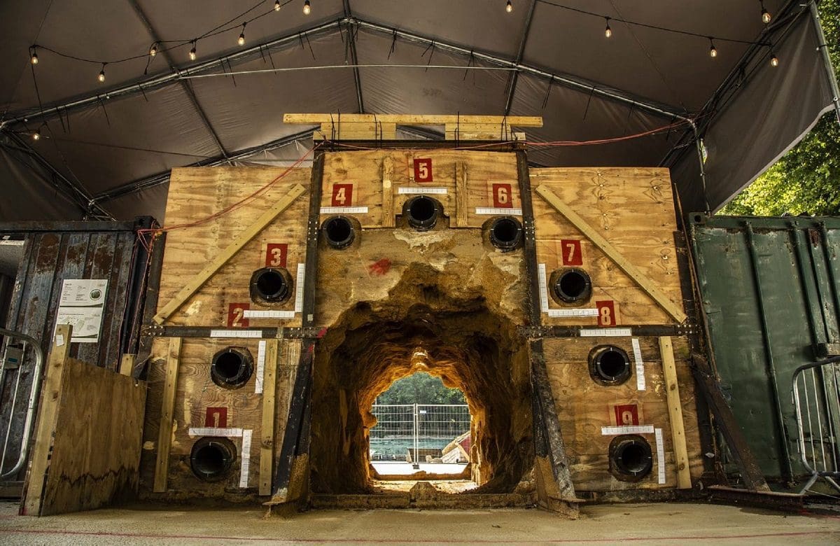 hyperTunnel reveals the world's first underground structure built ...