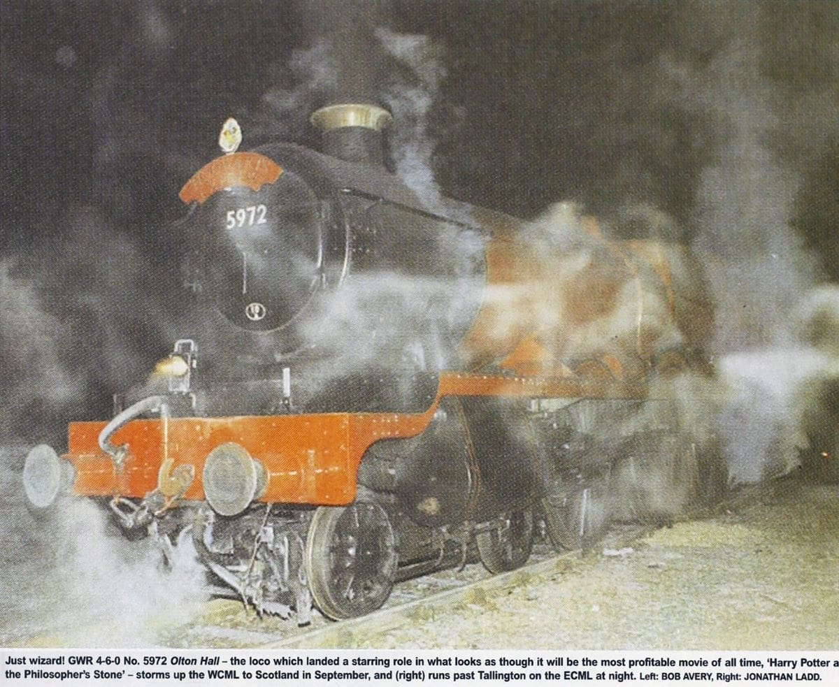 From the archive: Harry Potter - How the rail scenes were filmed | The ...