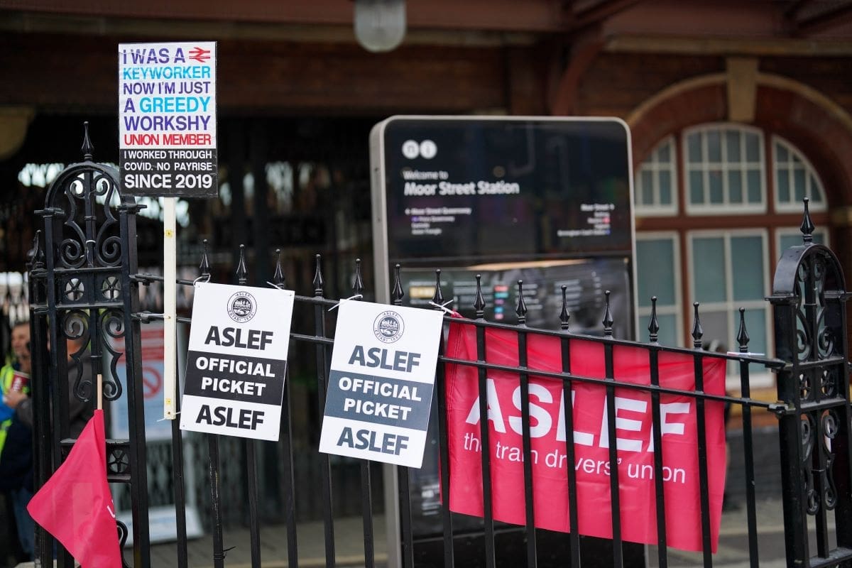 Aslef union train drivers to strike again in September | The Railway ...