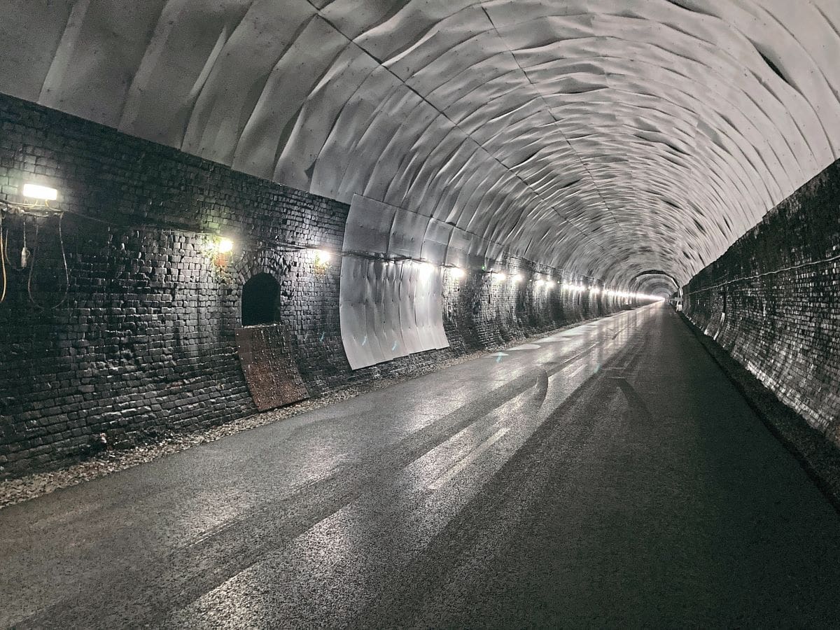 How a former railway tunnel became the world's longest indoor vehicle ...
